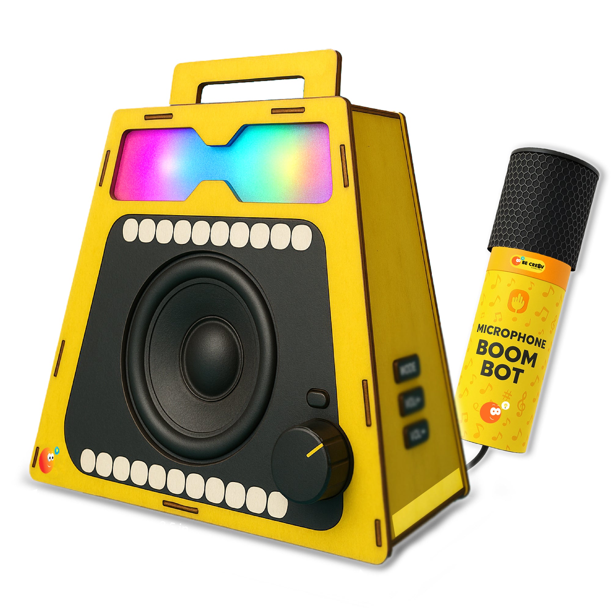 Boom Bot – DIY Bluetooth Speaker & Microphone Kit for Kids – Be Cre8v